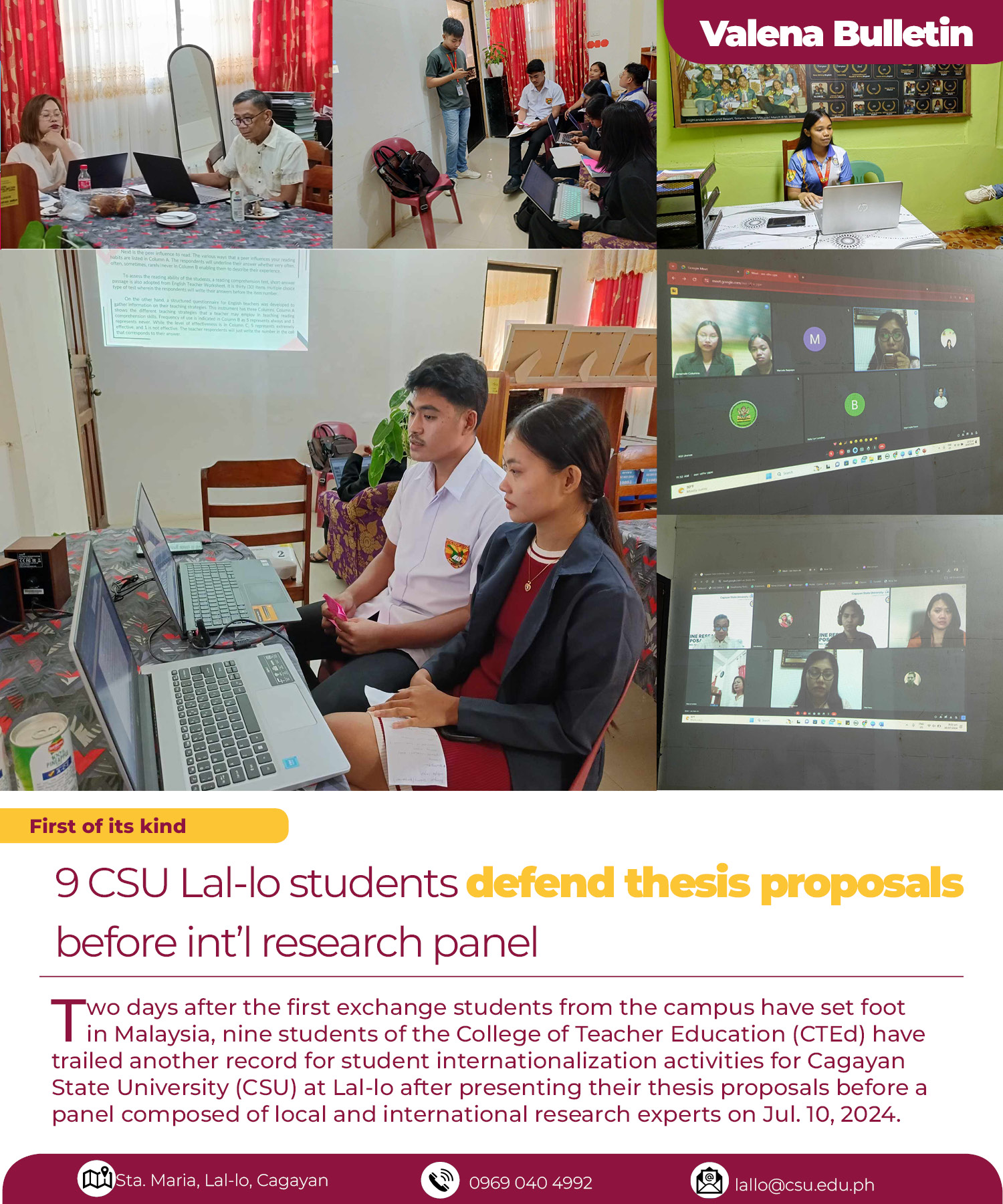 Cagayan State University : News